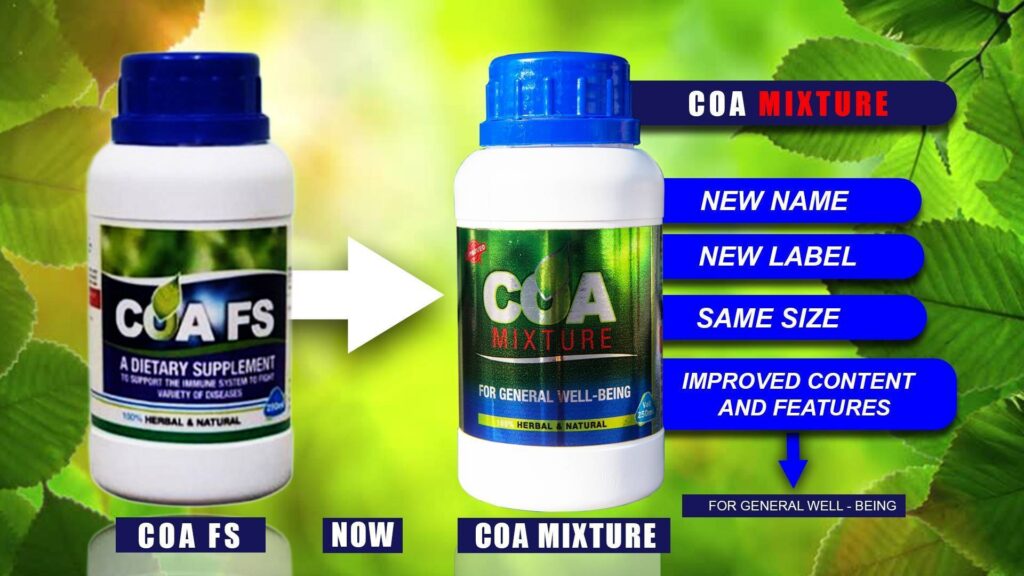 COA MIXTURE rebranded from food supplement to medicine - AmaGhanaonline.com