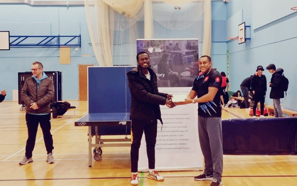 Ghana's Abrefa wins Best Player in Pro British Table Tennis League ...