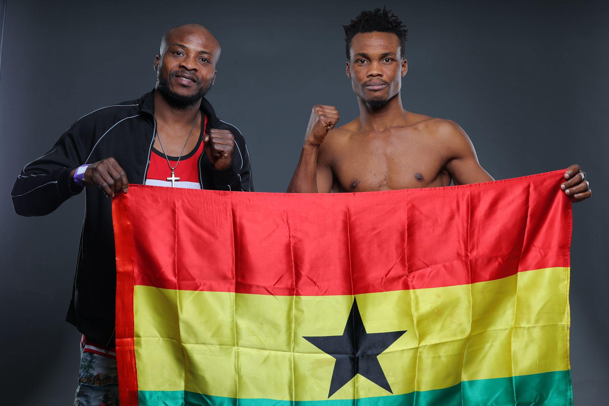 George Ashie Hailed As A True Warrior By DeLa Hoya - AmaGhanaonline.com