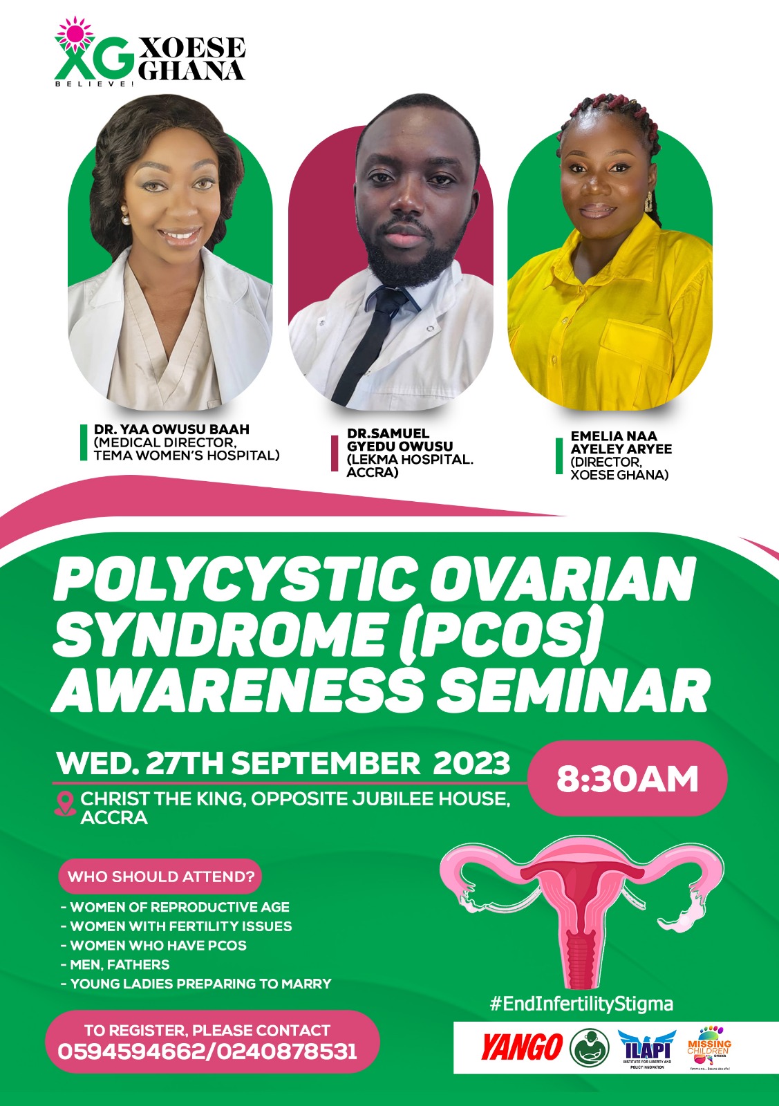 Ending Infertility Stigma: Xoese Ghana To Organise Polycystic Ovarian ...