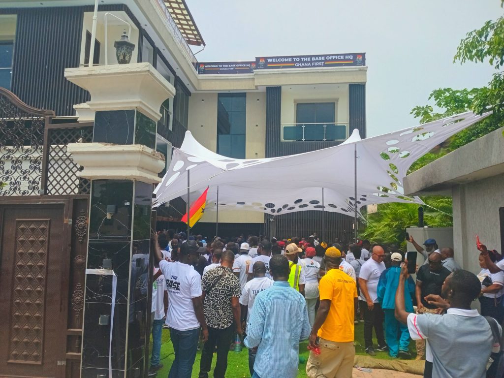 The Base Movement Shakes Up Ghana Politics; Opens Party Headquarters ...